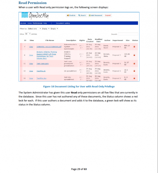 OpenDocMan Users Manual - Free Document Management Software